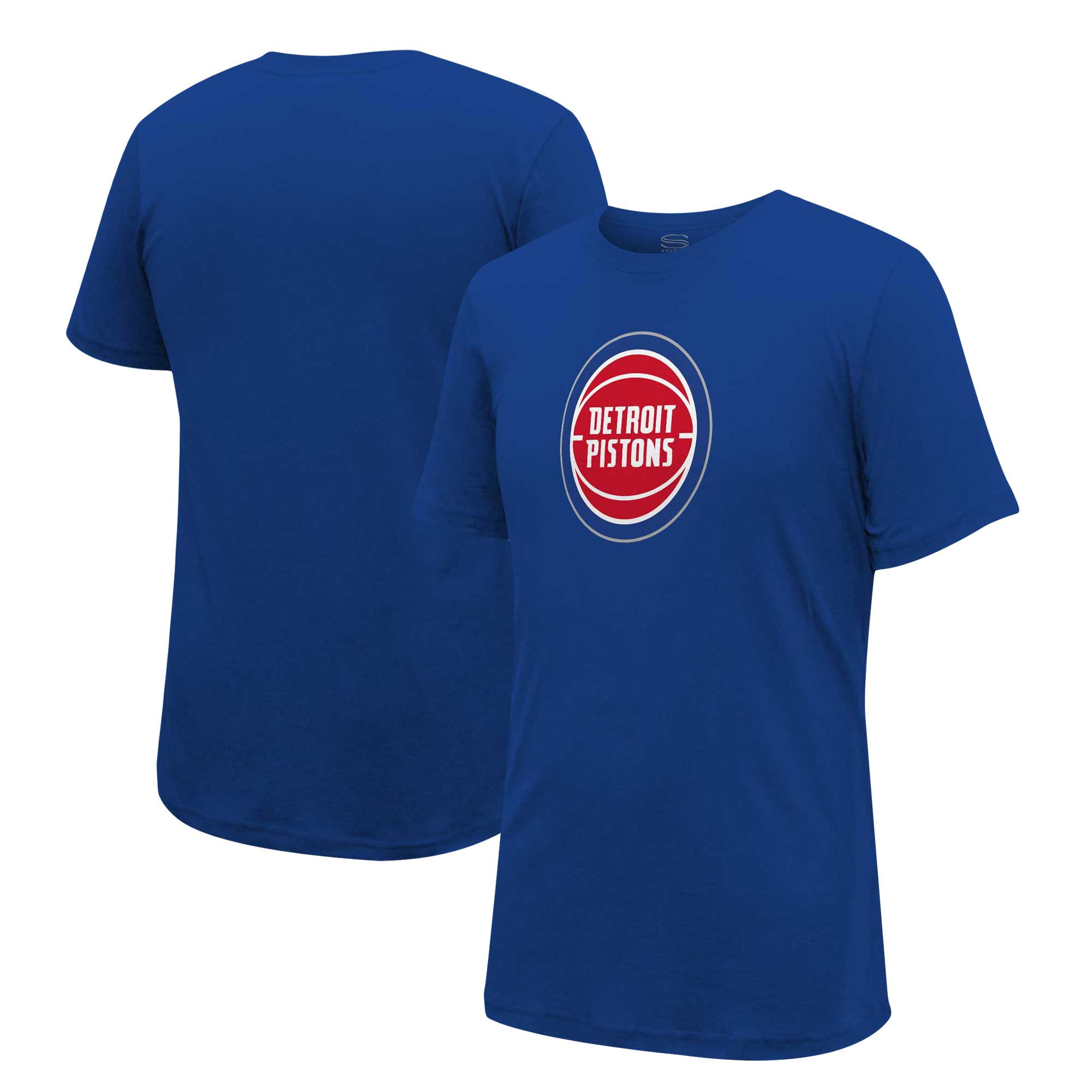 Unisex Stadium Essentials Blue Detroit Pistons Primary Logo T-Shirt ...