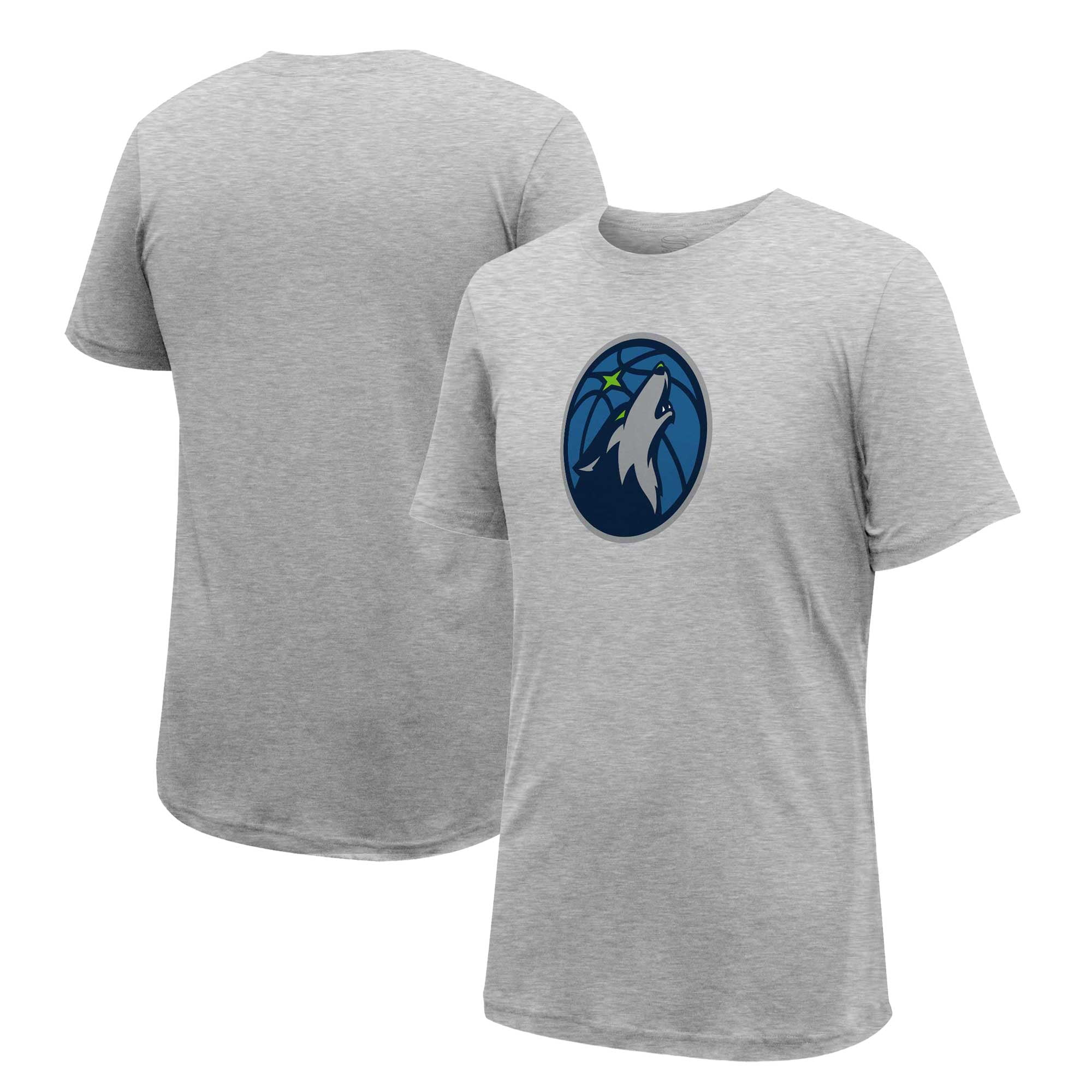 Unisex Stadium Essentials Gray Minnesota Timberwolves Primary Logo T ...