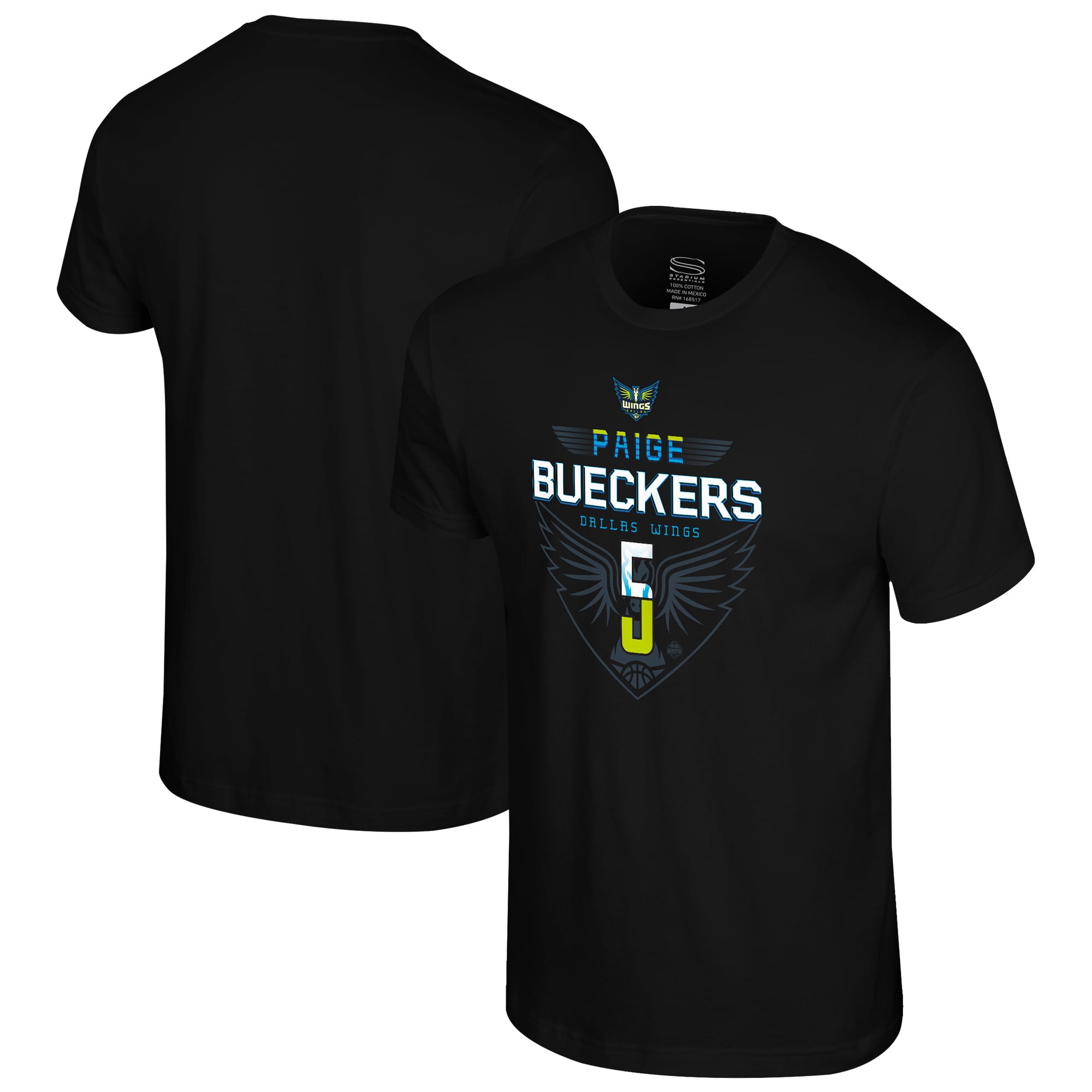 Unisex Stadium Essentials Paige Bueckers Black Dallas Wings 2025 WNBA ...