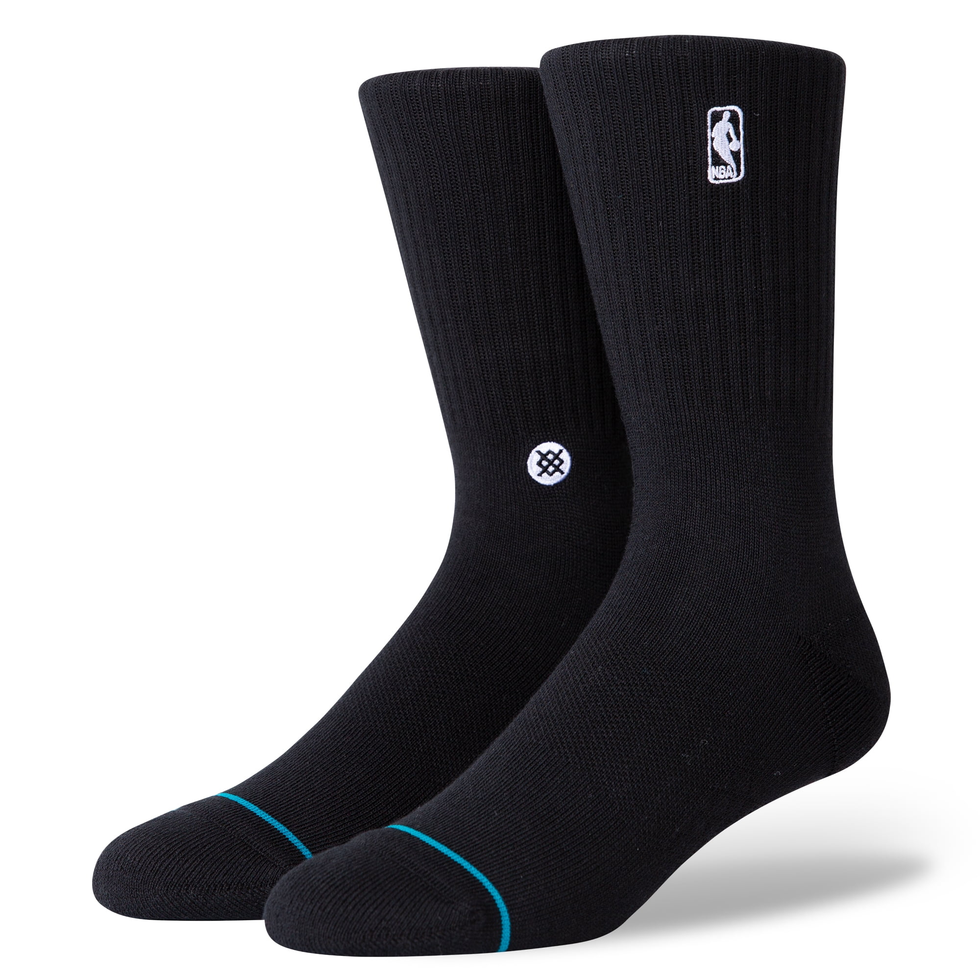 Unisex Stance Black NBA Logoman Crew Sock - Walmart.com