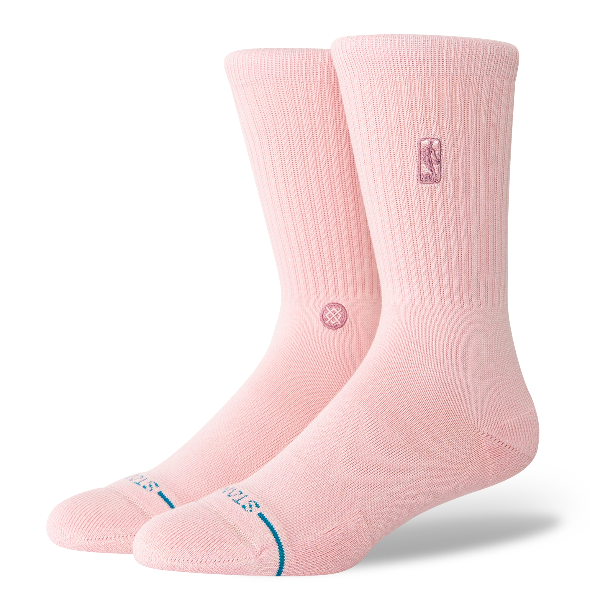Unisex Stance Pink NBA Logoman Crew Sock - Walmart.com