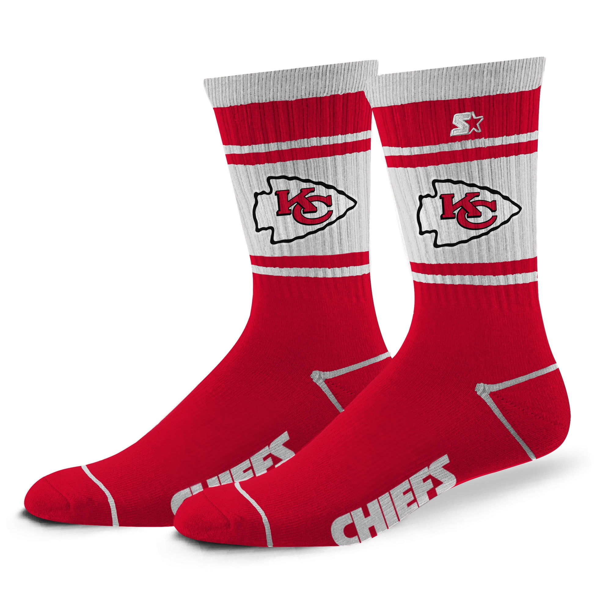 Unisex Starter Kansas City Chiefs Billboard Crew Socks - Walmart.com