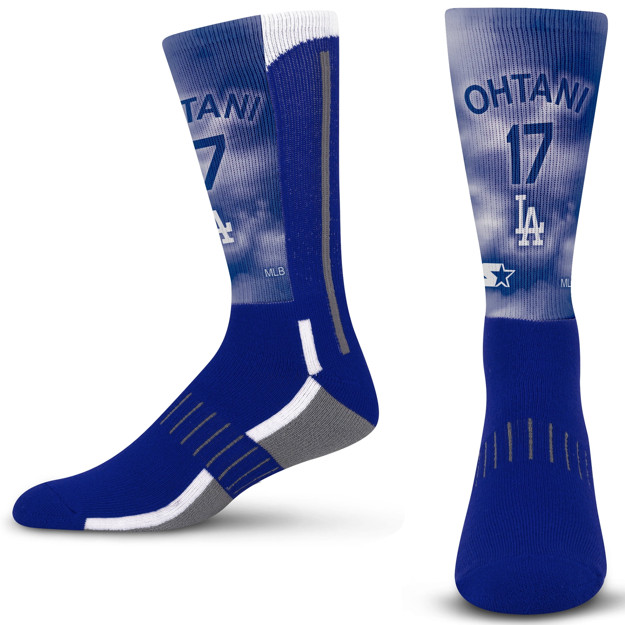 Unisex Starter Shohei Ohtani Los Angeles Dodgers Clouds Crew Socks ...