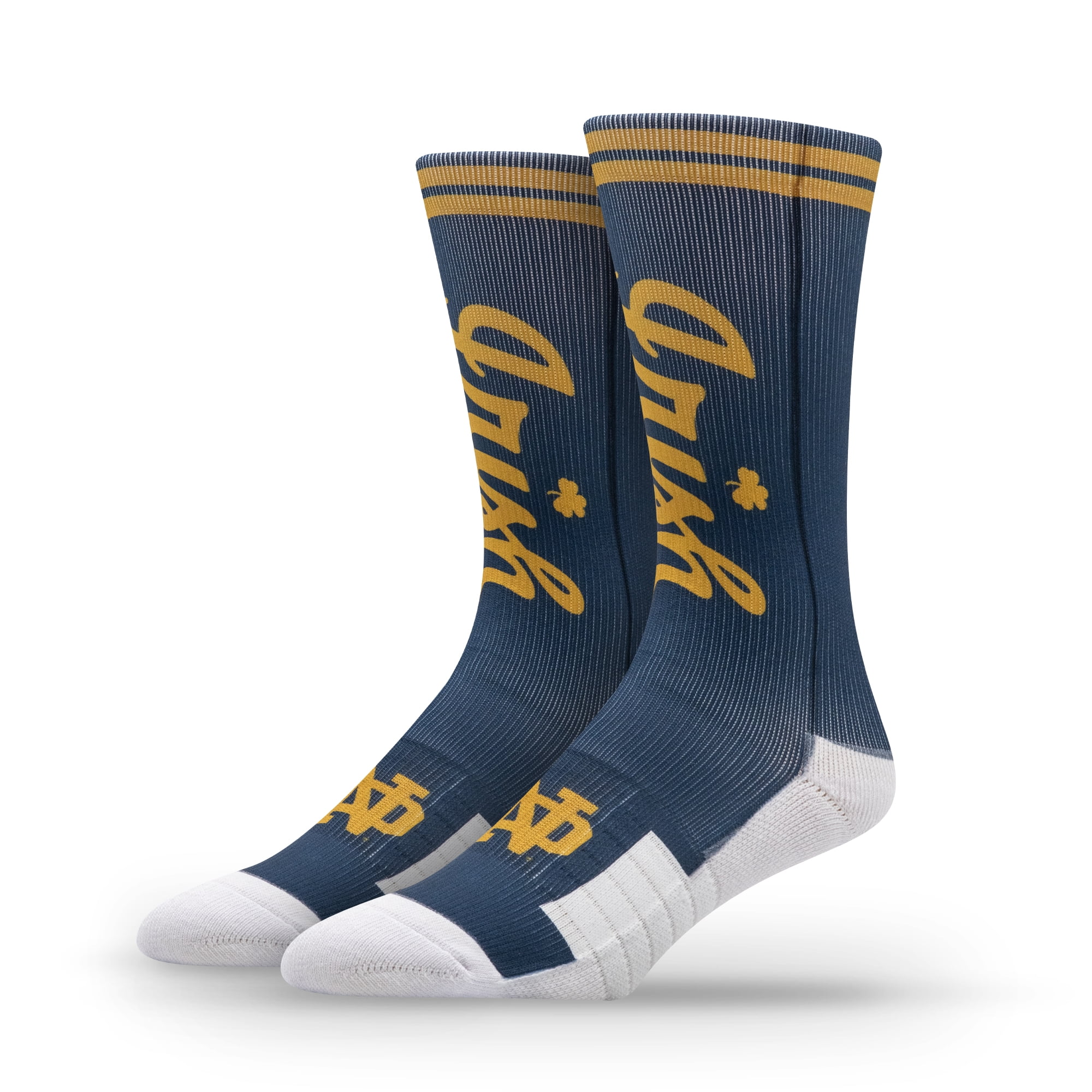 Unisex Strideline Notre Dame Fighting Irish Premium Wordmark Crew Socks ...