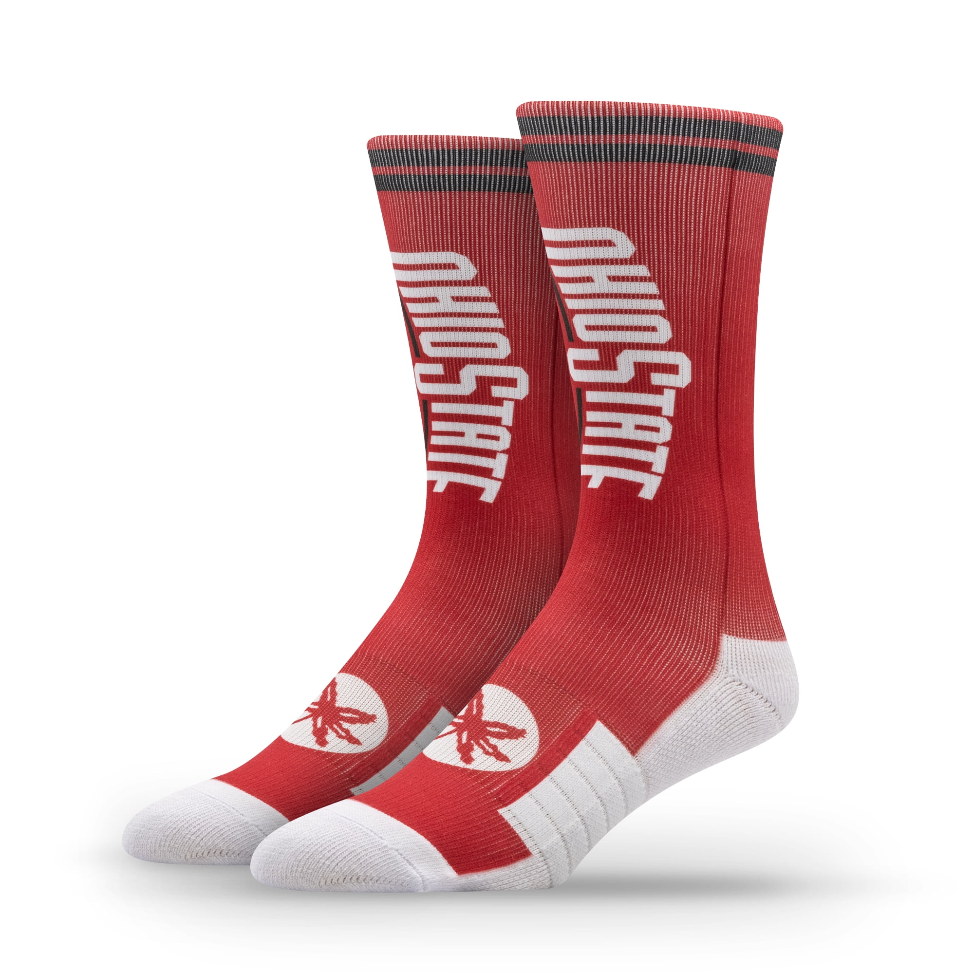 Unisex Strideline Ohio State Buckeyes Premium Wordmark Crew Socks ...