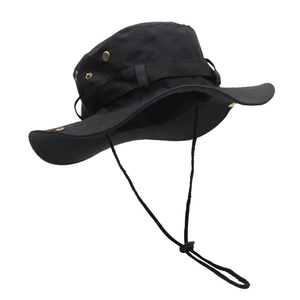 Unisex Summer Fishing Hunting Bucket Hat Boonie Outdoor Cap - Walmart.com