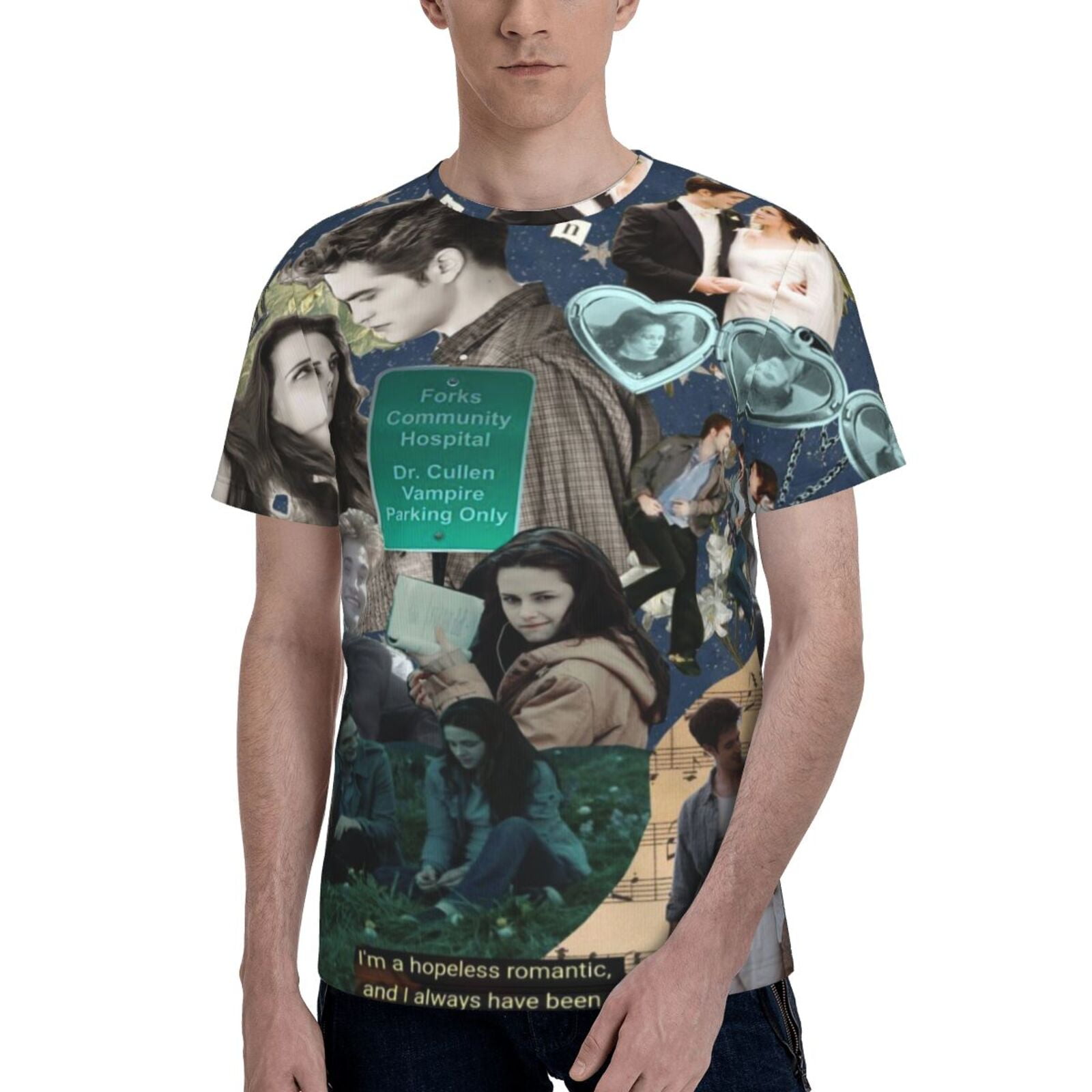 Unisex Summer Twilight Saga T-Shirts Crewneck Cool Short Sleeve Funny ...