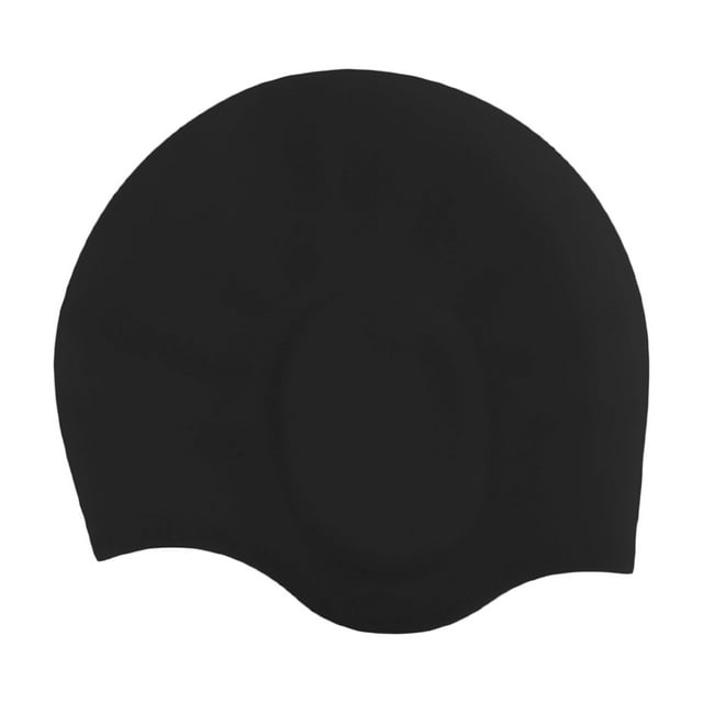 Unisex Swim Cap with Ear Protection Waterproof Flexible Swim Hat ...