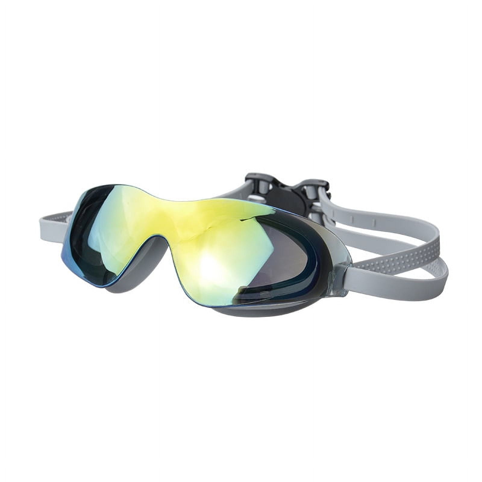 Unisex Swim Goggles Dual Strap Rimless polarized swimming goggles for ...