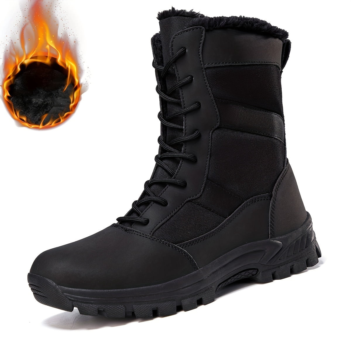Unisex Tactical Combat Boots, Lightweight Breathable Military Hiking ...