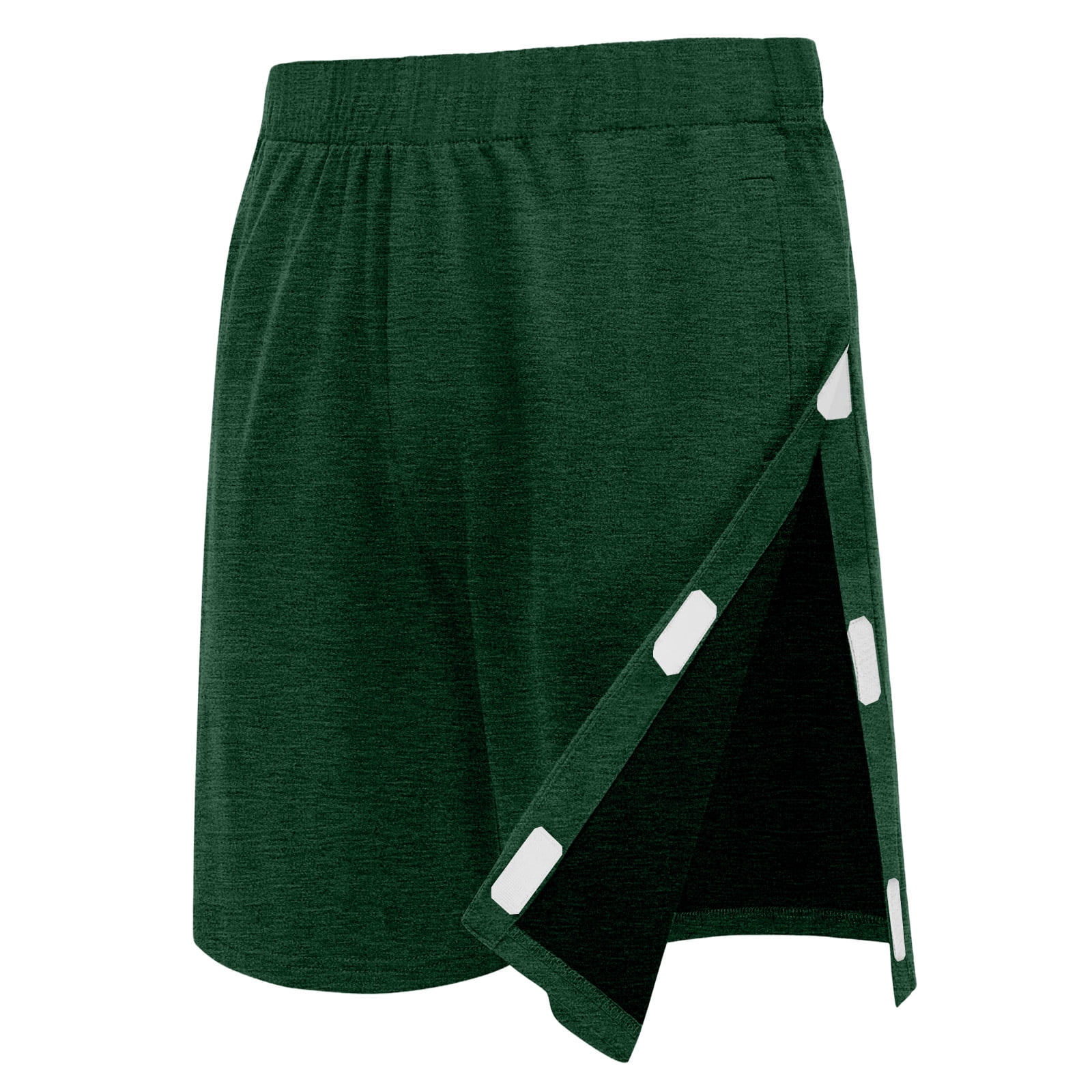 Unisex Tear Away Shorts Snap On Athletic Shorts Cotton Post Knee Hip ...