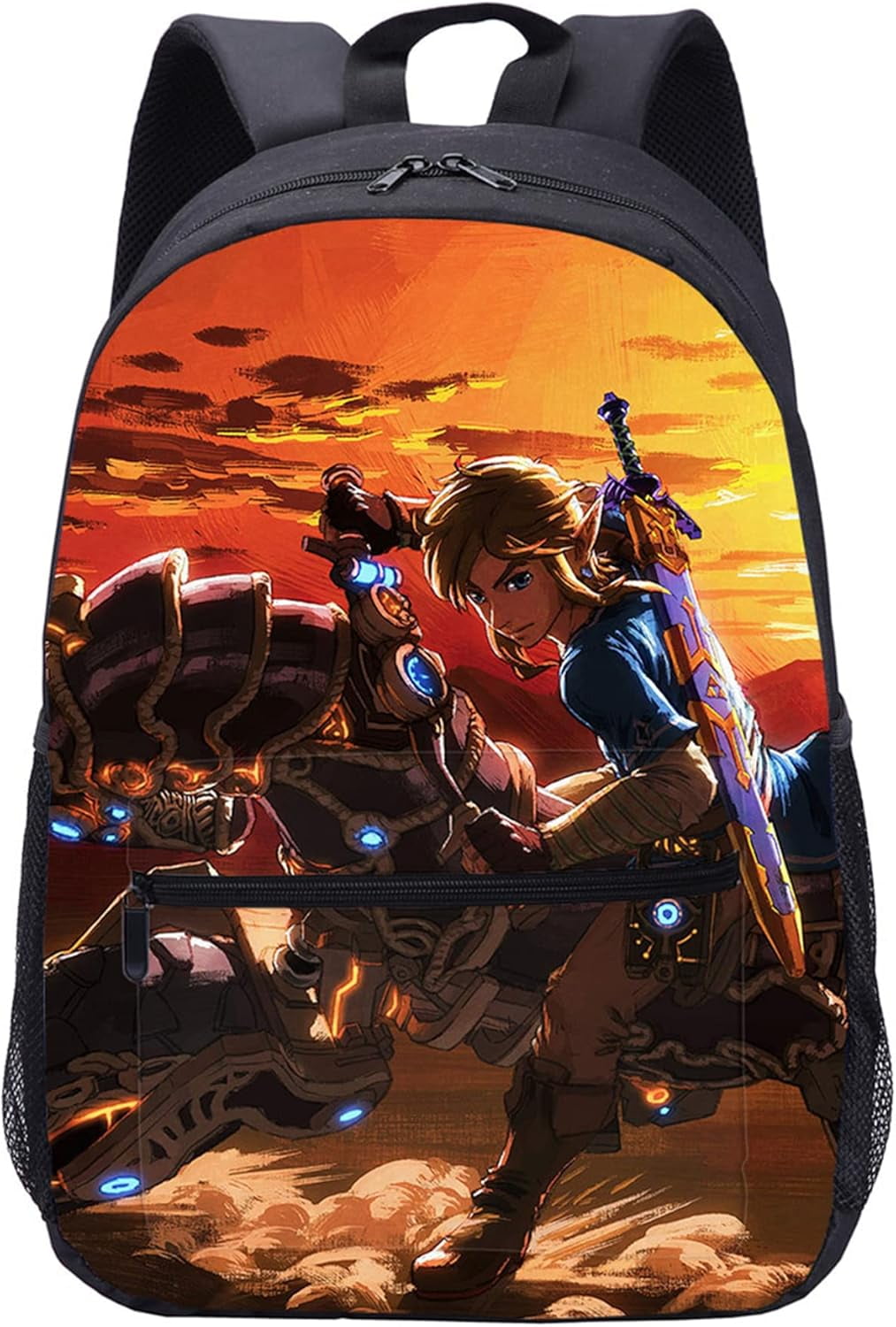 Unisex The Legend of Zelda Backpack-Wear Resistant Bookbag Lightweight ...