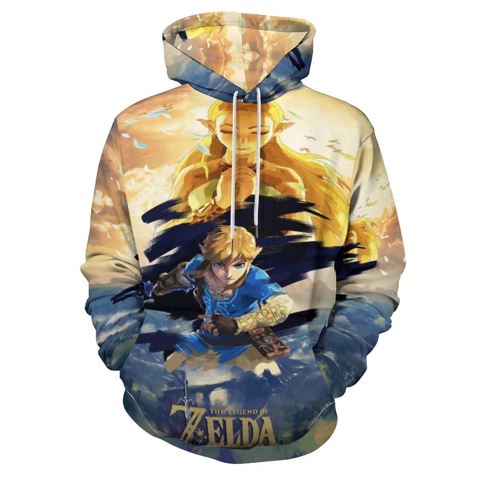 Unisex The Legend of Zelda Hoodies 3D Printed Pullover Hooded ...