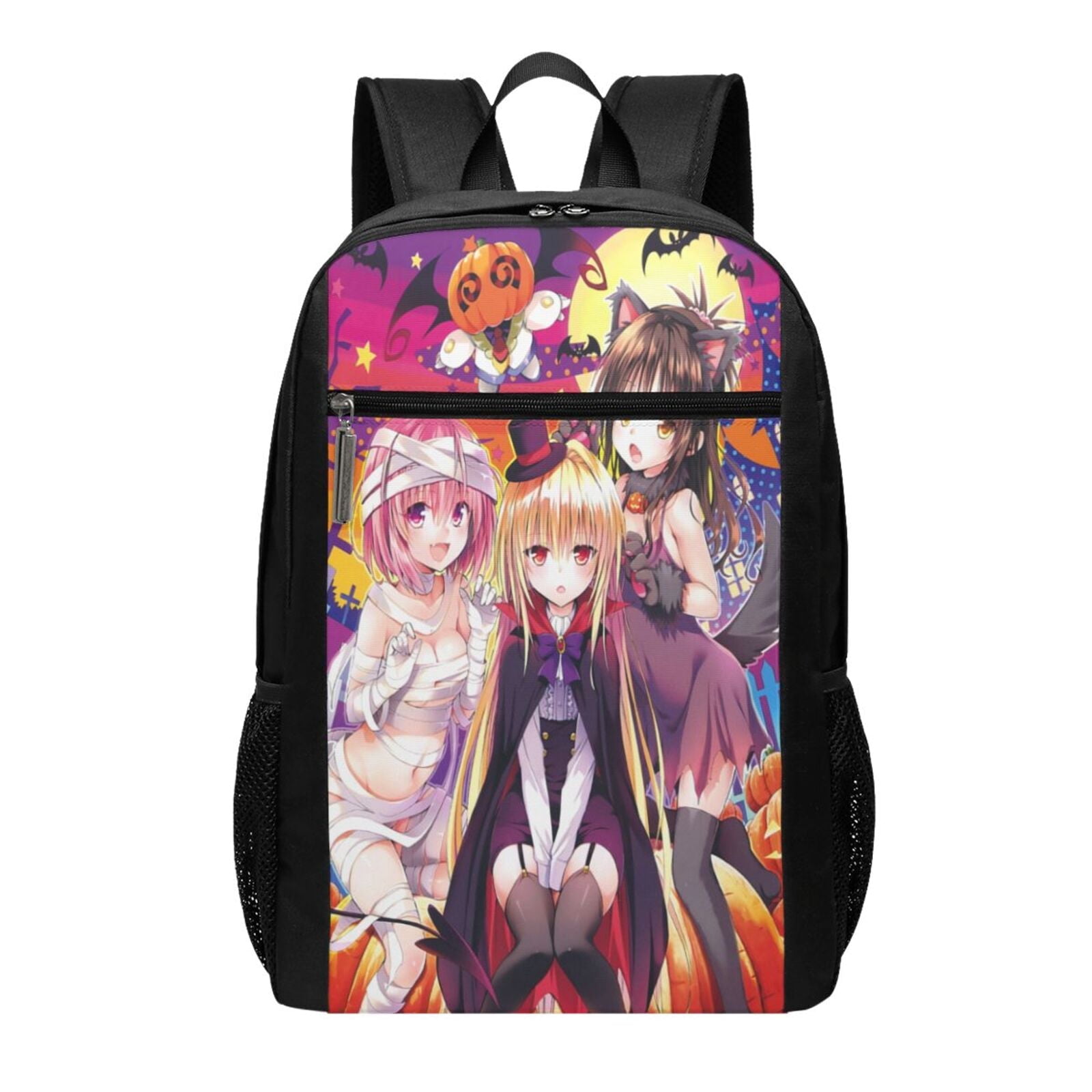 Unisex To Love Ru Anime Game Backpack 3D Printed Backpacks Travel ...