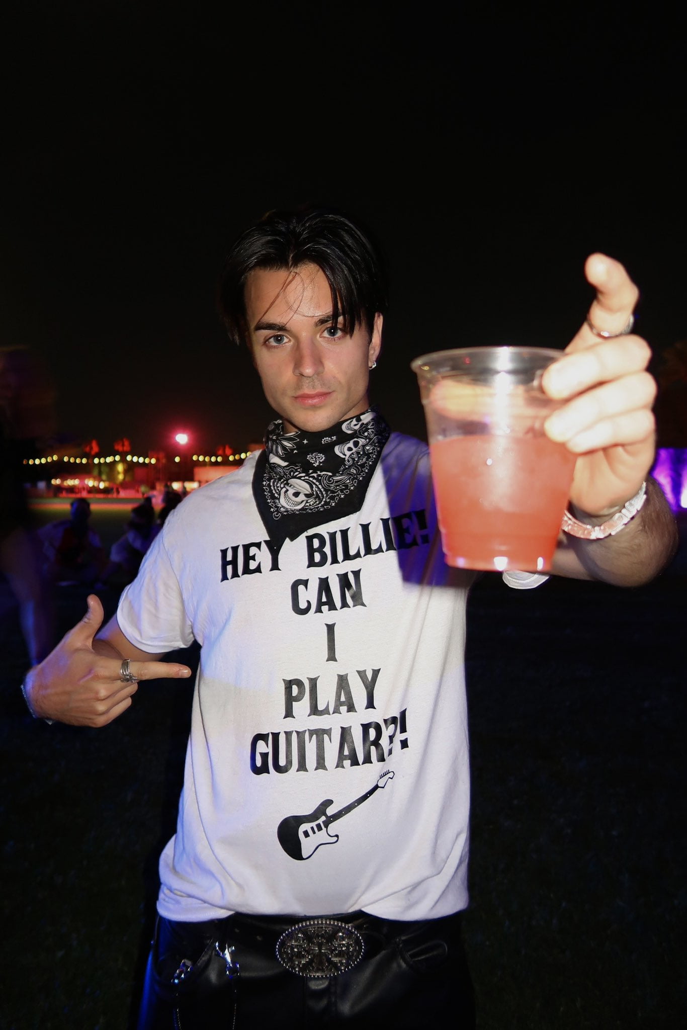 Unisex Tommy Lloyd Hey Billie Can I Play Guitar Tee Shirt Round Neck ...