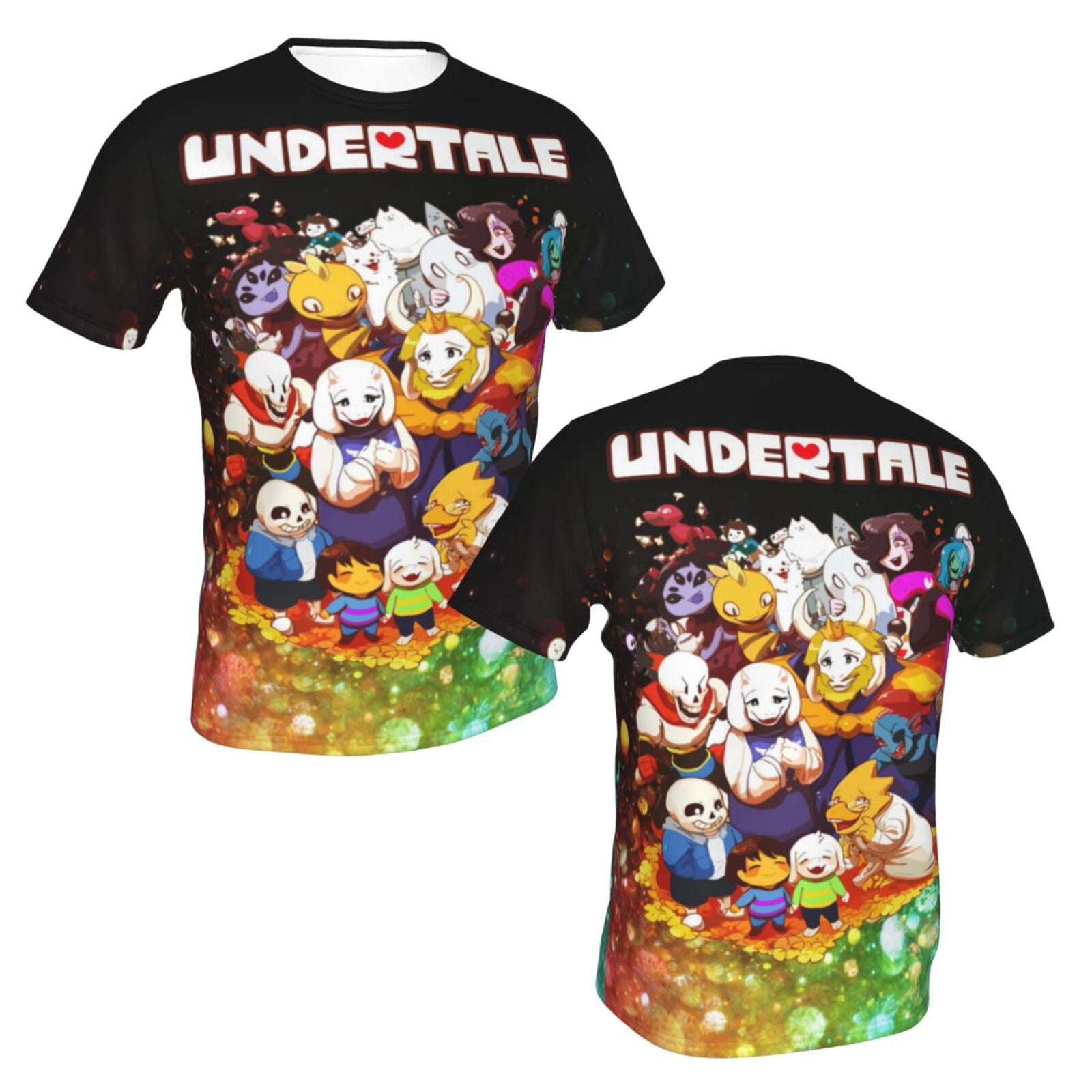 Unisex Undertale Sans T Shirts 3D Printed Short Sleeve Shirts Casual ...