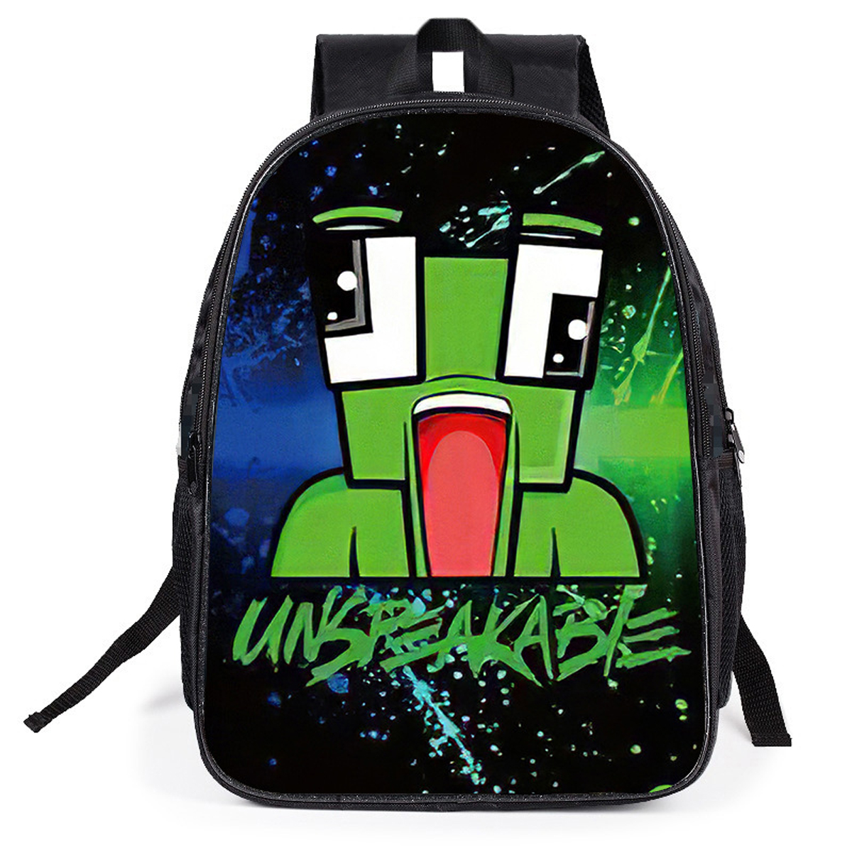 Unisex Unspeakables Cute Anime Cartoon Graphics Printed Backpack School ...