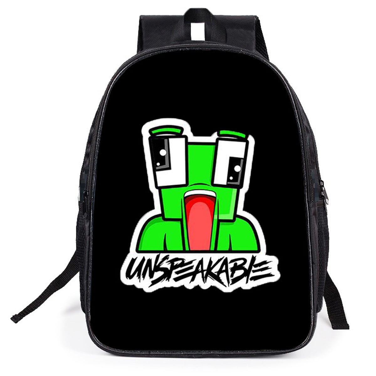 Unisex Unspeakables Cute Anime Cartoon Graphics Printed Backpack School ...