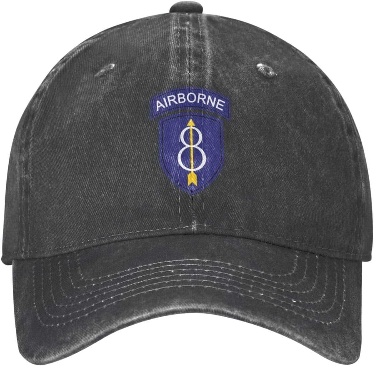 Unisex Us 8th Infantry Division Airborne Cowboy Hat Trucker Dad Gift ...