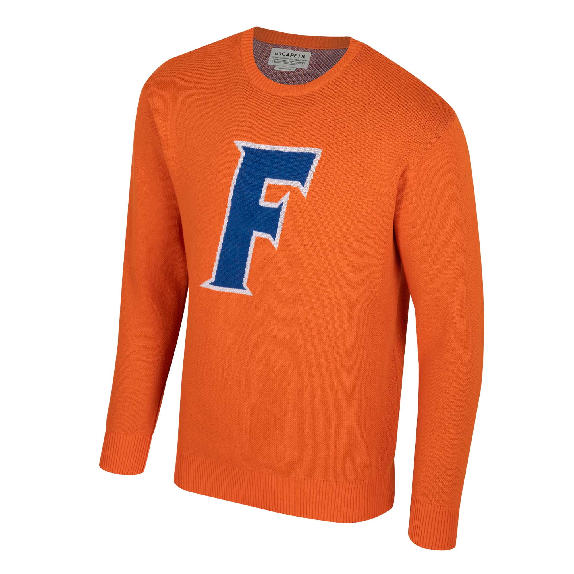 Unisex Uscape Apparel Orange Florida Gators Renew Knit Vintage Pullover ...