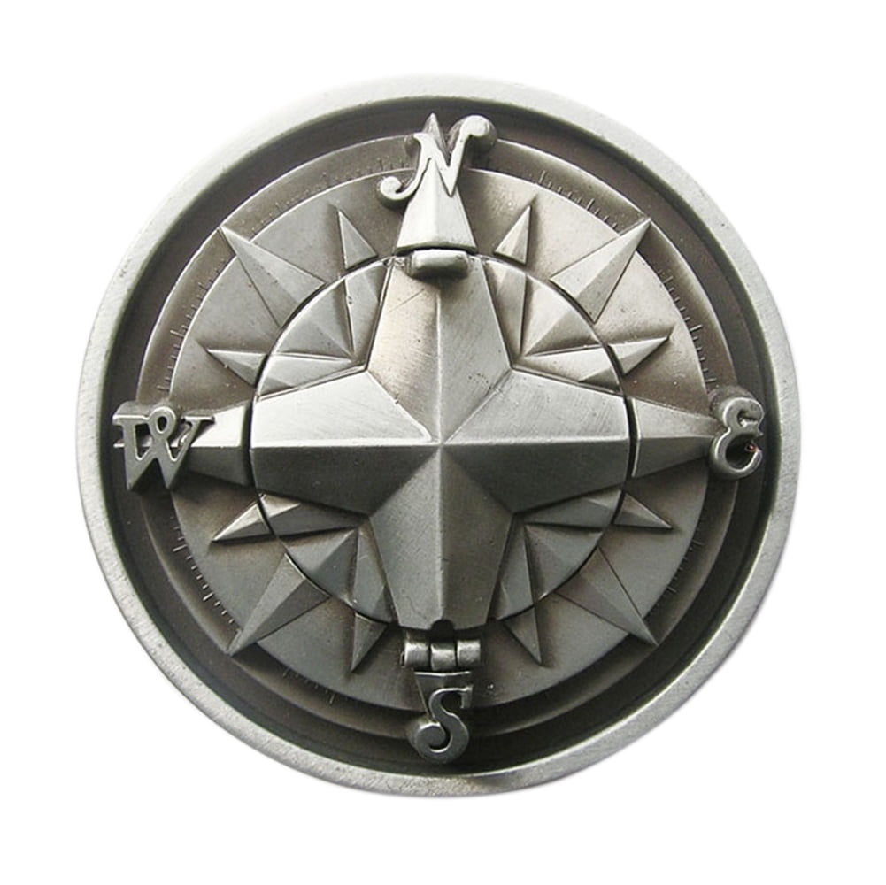 Unisex Vintage Style Compass Star Belt Buckle by Jean's Friend ...