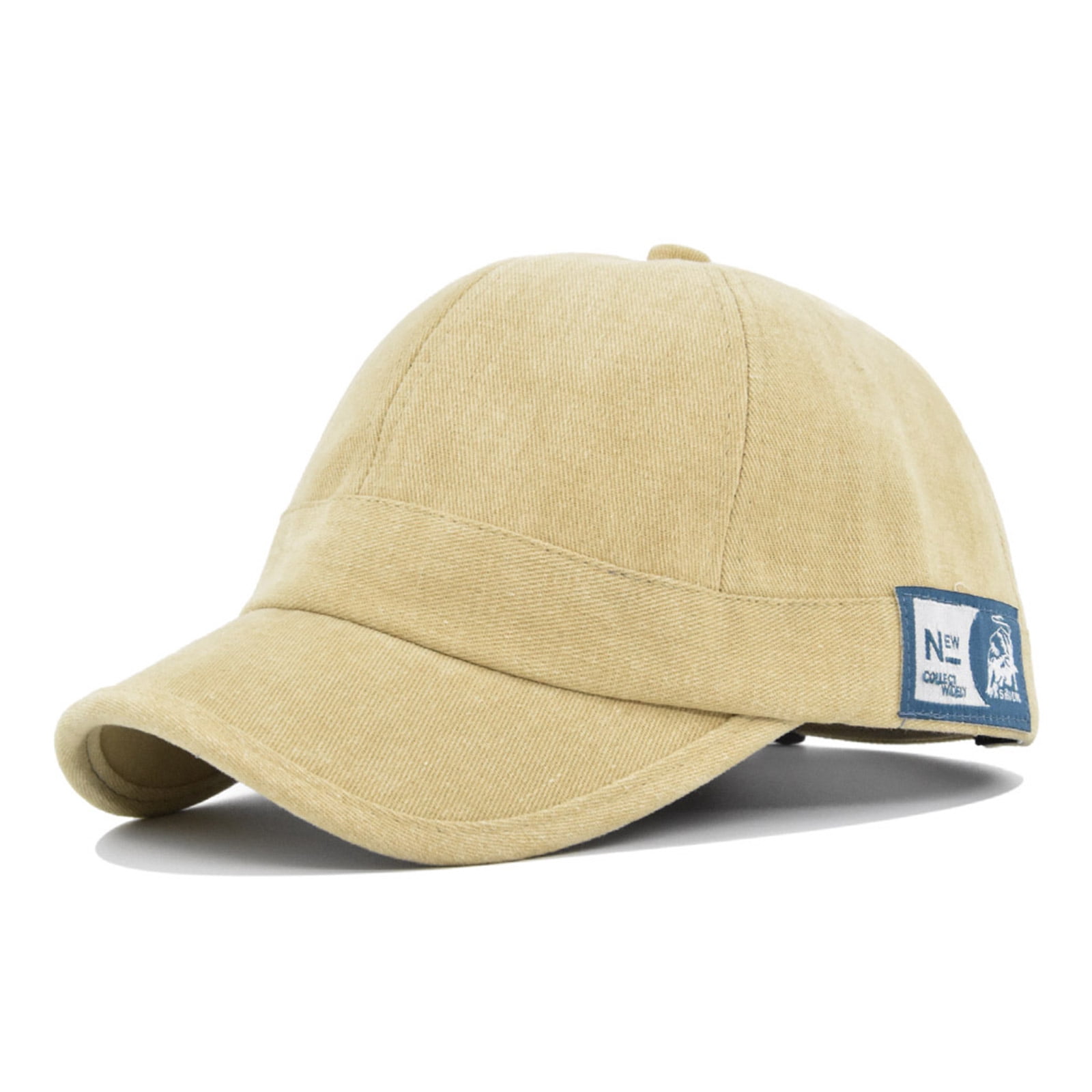 Unisex Vintage Washed Distressed Baseball Cap Fits Men Women Short Brim ...