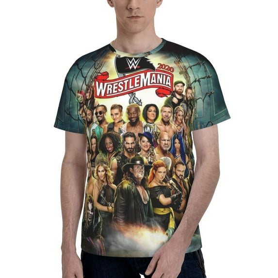 Unisex W Wres-Tler WE T Shirts For Men Women Short Sleeve Shirts 3D ...