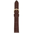 Unisex Watch Band Croc Brown - Walmart.com