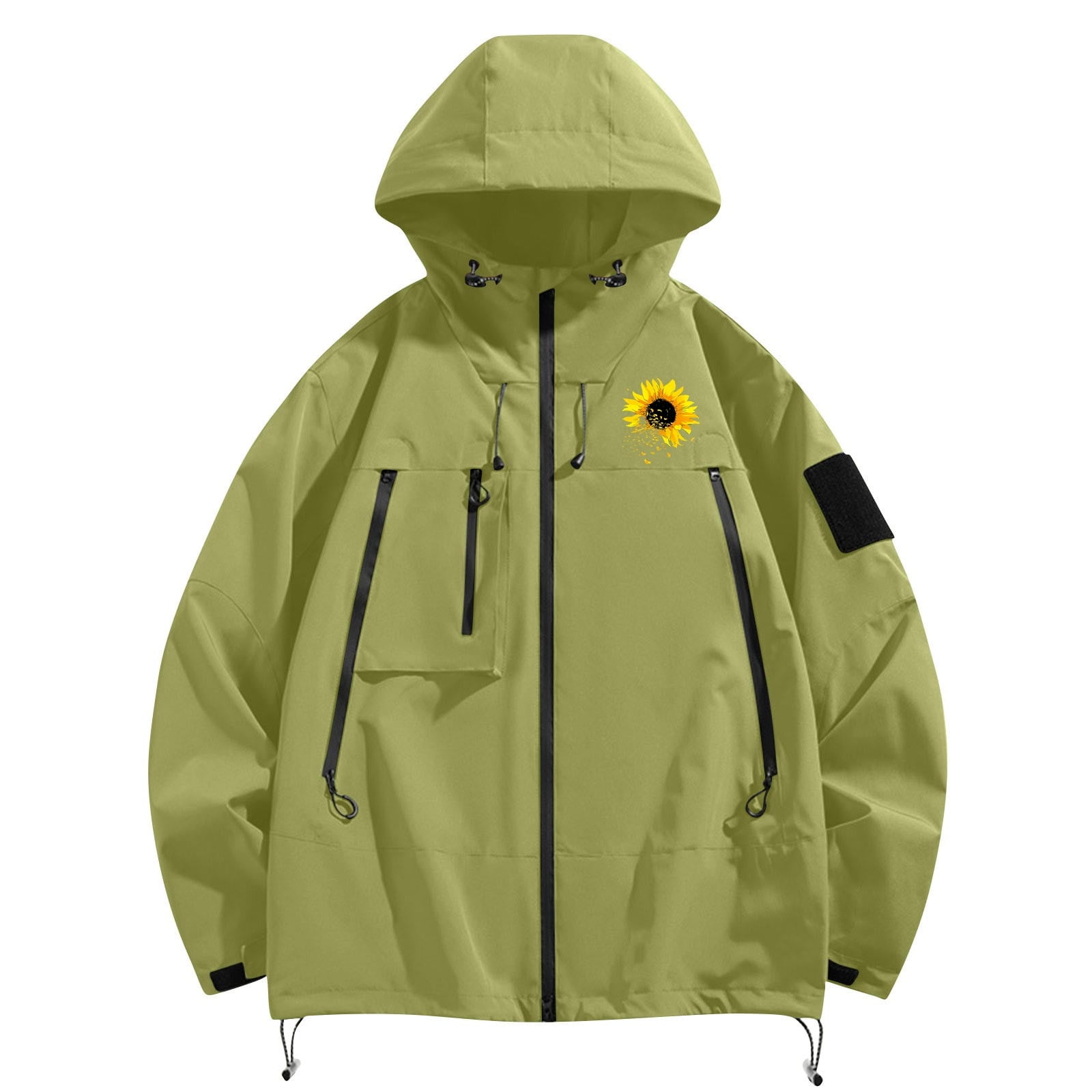 Unisex Waterproof Outdoor Jackets for Men Women Couple Hoodies ...