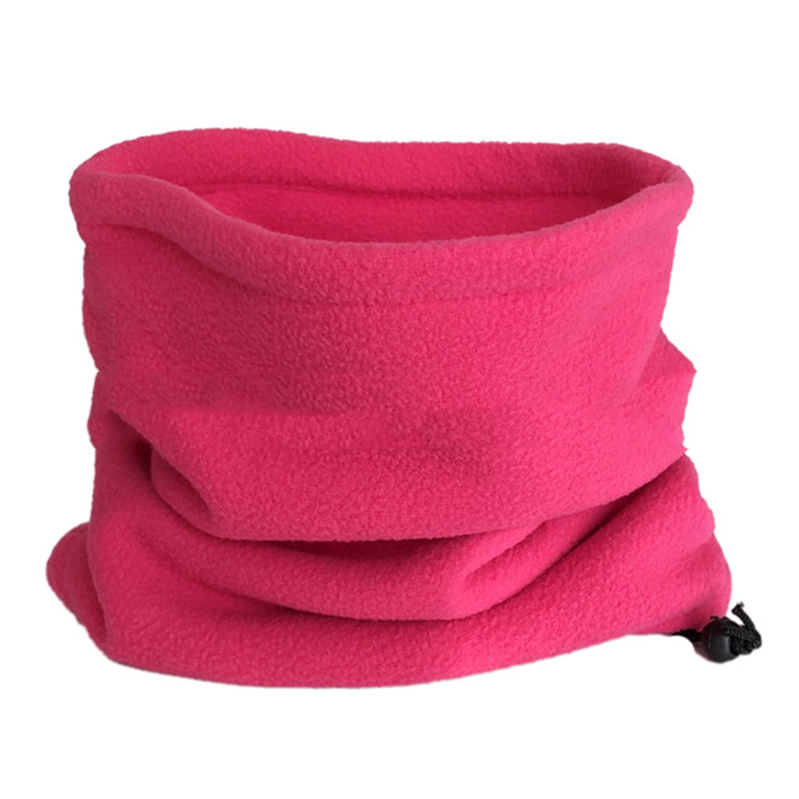 Unisex Winter Outdoor Solid Color Soft Thick Fleece Neck Warmer Gaiter ...
