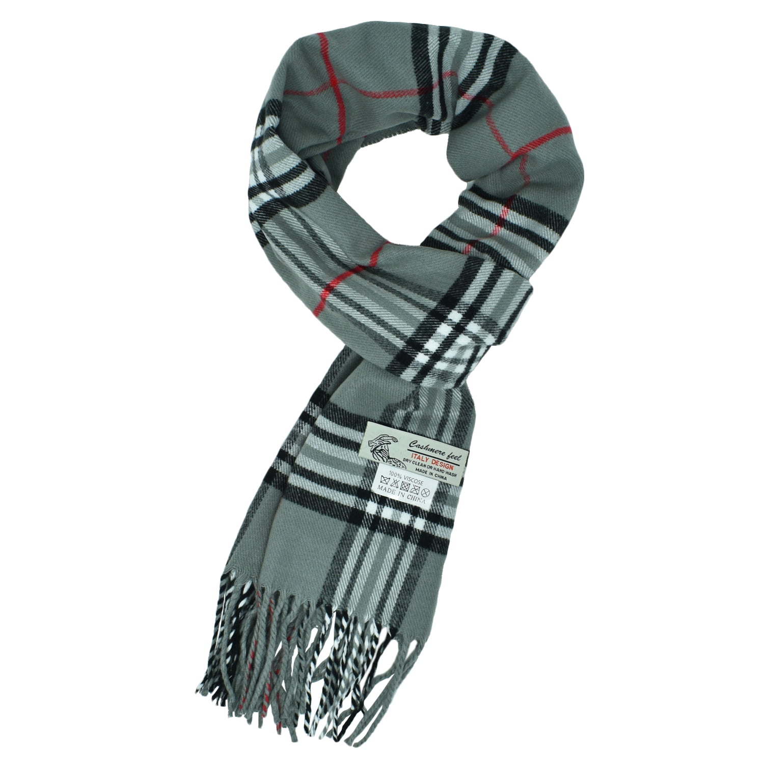 Glory Max Unisex Winter Tartan Plaid Scarf, Soft Acrylic, Warm ...