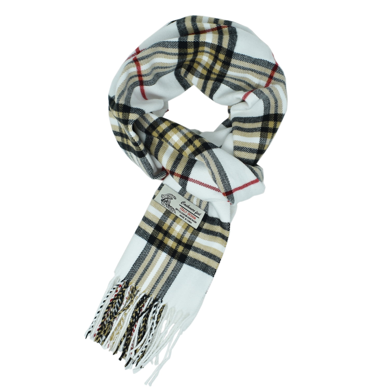 Glory Max Unisex Winter Scarf, Tartan Plaid, Soft Wool Feel, Warm ...