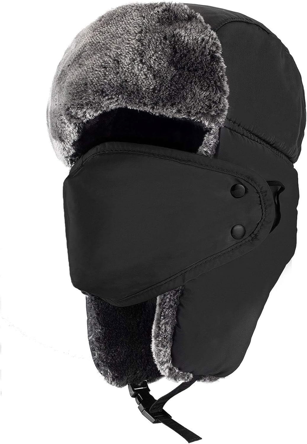 Unisex Winter Warm Trapper Ushanka Hat With Ear Flaps - Walmart.com
