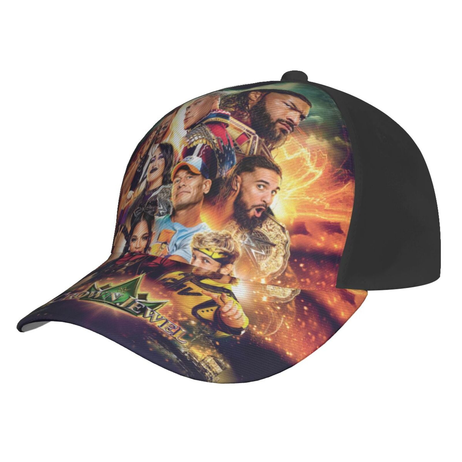 Unisex Wwe Baseball Cap Snapback Hats Adjustable Trucker Hat For Dad ...