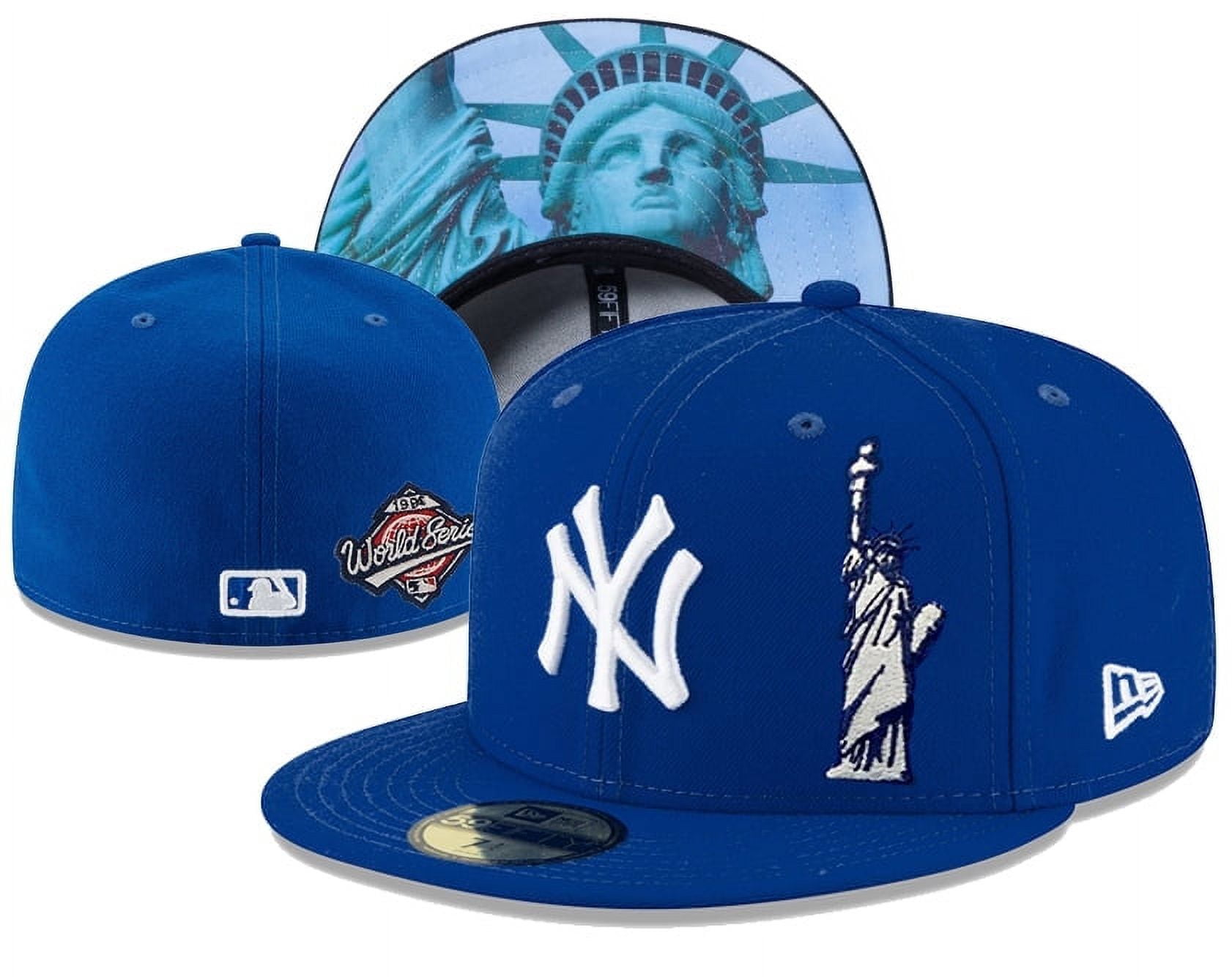 Unisex Yankee baseball caps Multi-size baseball caps Blue hat - Walmart.com