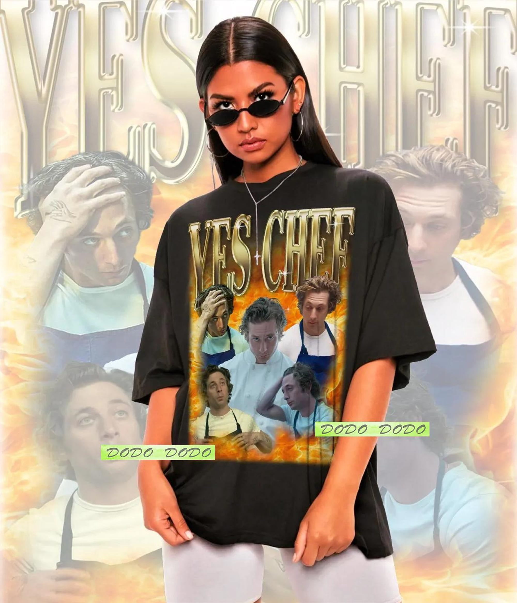 Unisex Yes Chef Carmy Shirt - Yes Chef SweatshirtThe Bear Tv Show T ...