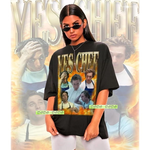 Unisex Yes Chef Carmy Shirt - Yes Chef SweatshirtThe Bear Tv Show T ...