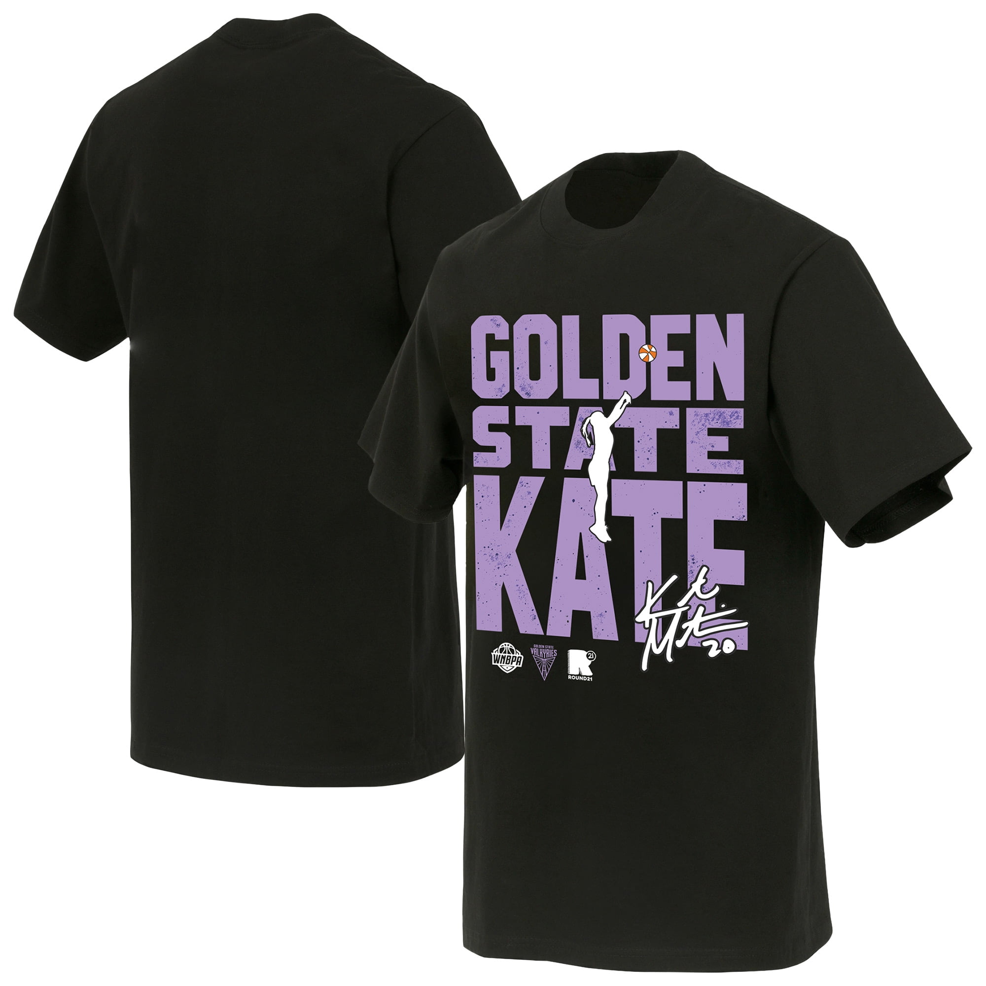 Unisex round21 Kate Martin Black Golden State Valkyries Jump Shot ...