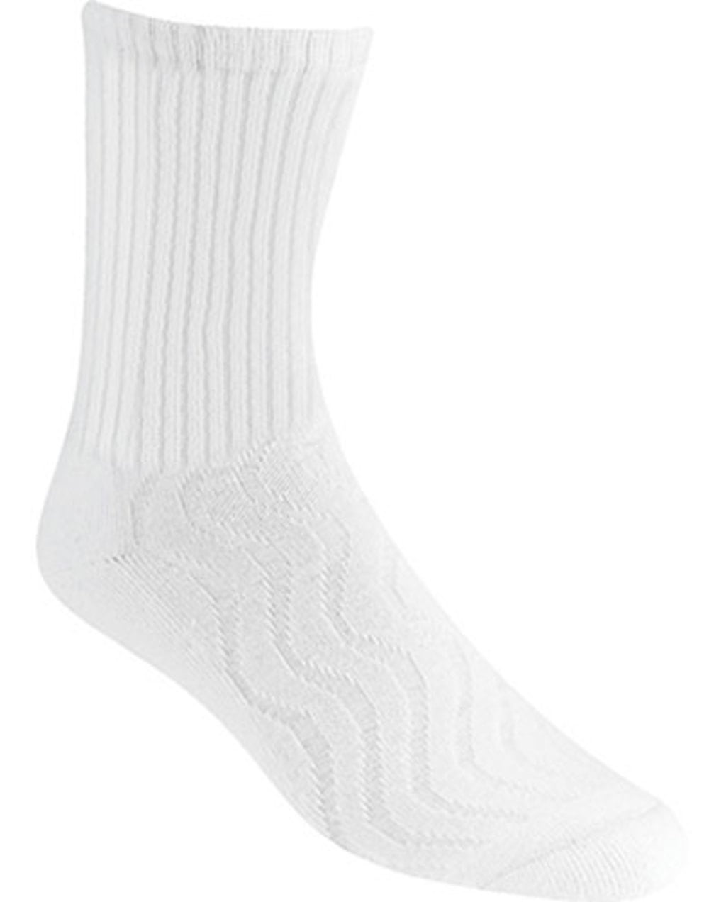 Unisex's Propet Comfort Pro Crew Cotton Socks WHITE L - Walmart.com