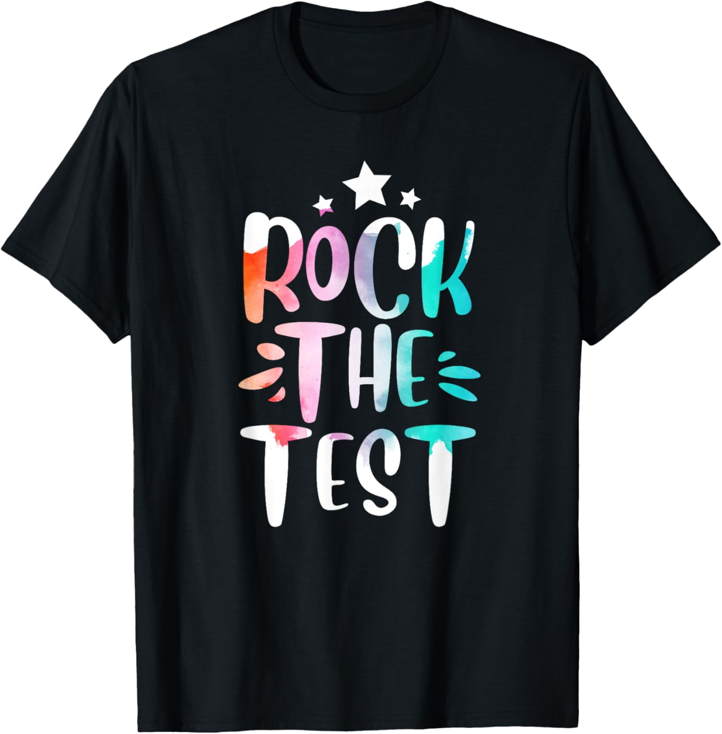 Unisex style Rock The Test Testing Day Motivational Teacher Student T ...