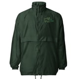 Unisex windbreaker (Forest Green, S) - Walmart.com