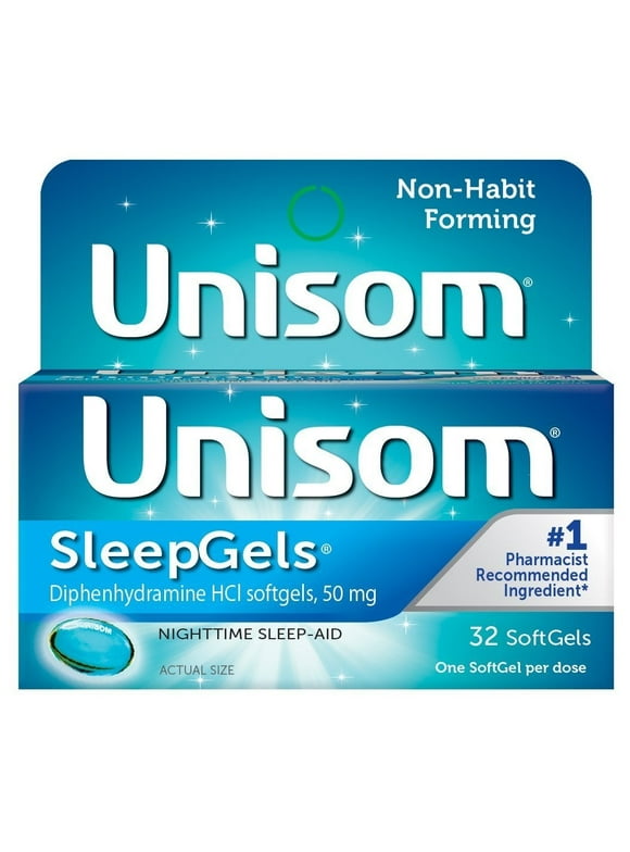 Unisom Sleep Aids in Sleep Better - Walmart.com