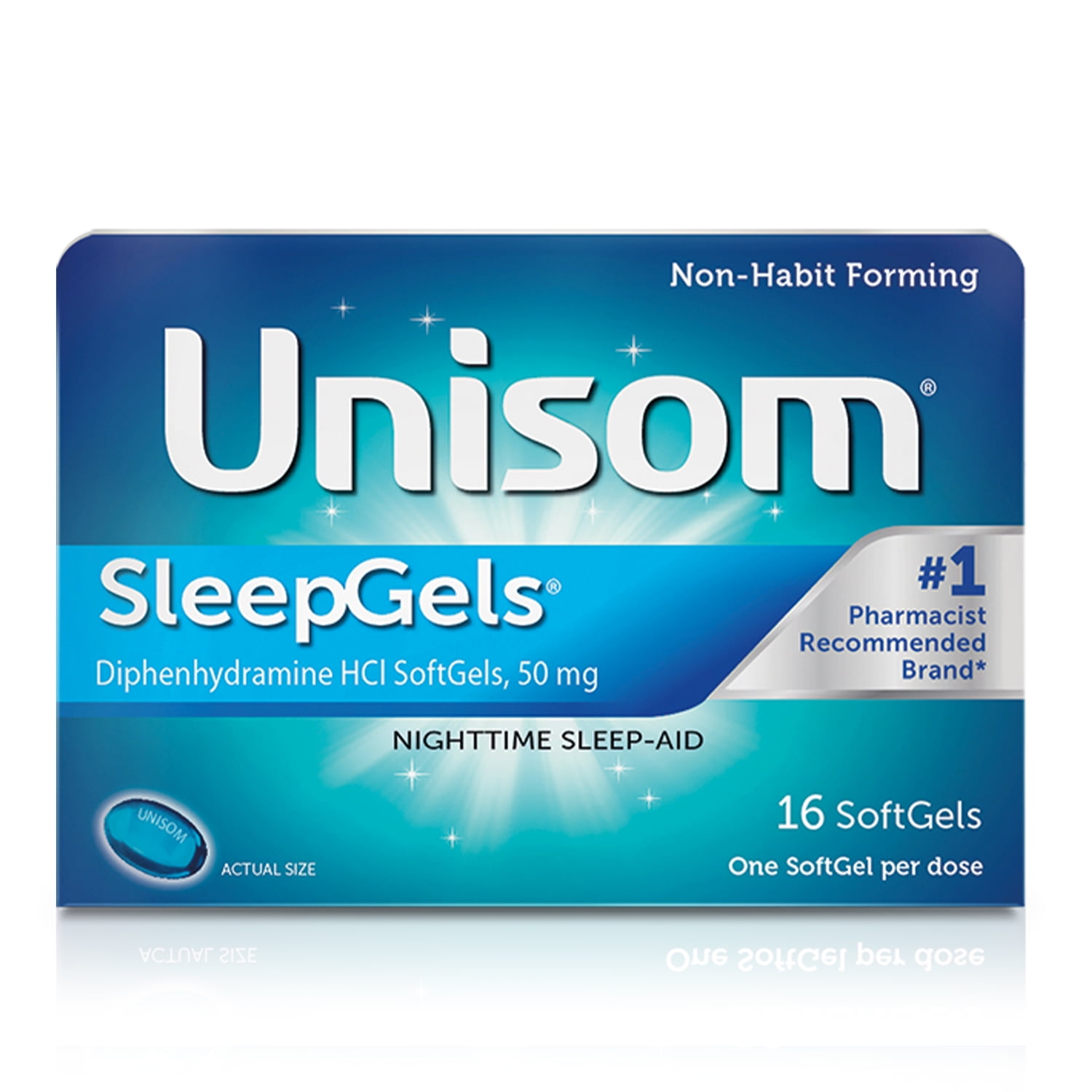 Unisom SleepGels, Adult Nighttime OTC Sleep-aid Medicine ...