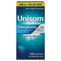 Simply Sleep Non-Habit Forming Nighttime Sleep Aid Caplets, 100 ct ...
