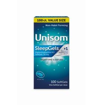 Unisom SleepTabs Tablets (80 Ct), Sleep-Aid, Doxylamine Succinate ...