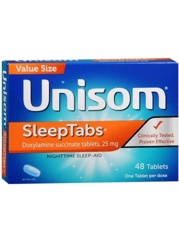 Unisom Sleep Aids in Sleep Better - Walmart.com
