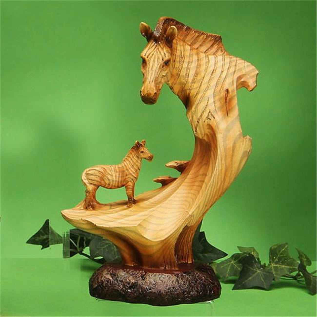 Unison Gifts MMD-169 9. 5 inch Zebra Bust Scene Figurine - Walmart.com