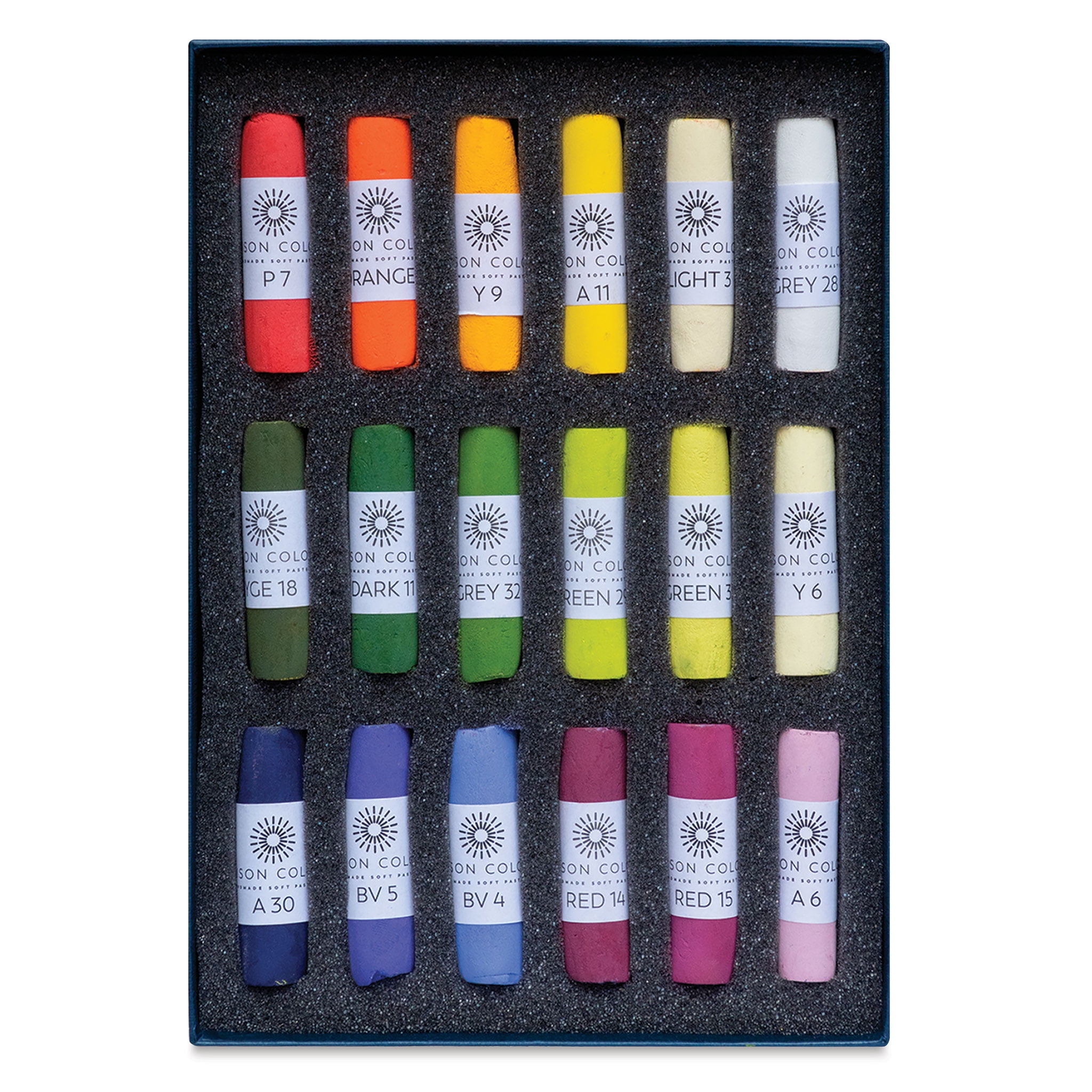 Unison Handmade Pastel Set - Botanical Colors, Set of 18, Full Stick ...