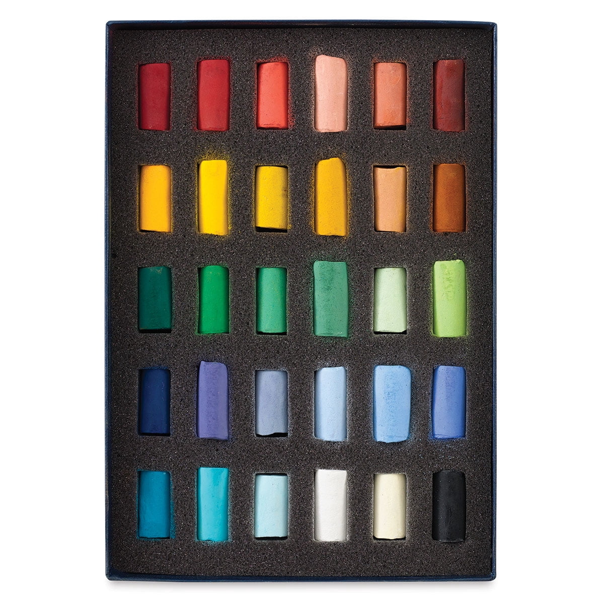 Unison Handmade Pastels - Assorted Colors, Set of 30, Half Stick ...