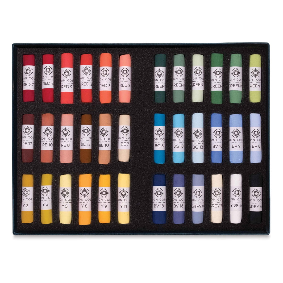Unison Handmade Pastels - Starter Colors, Set of 36, Full Stick ...